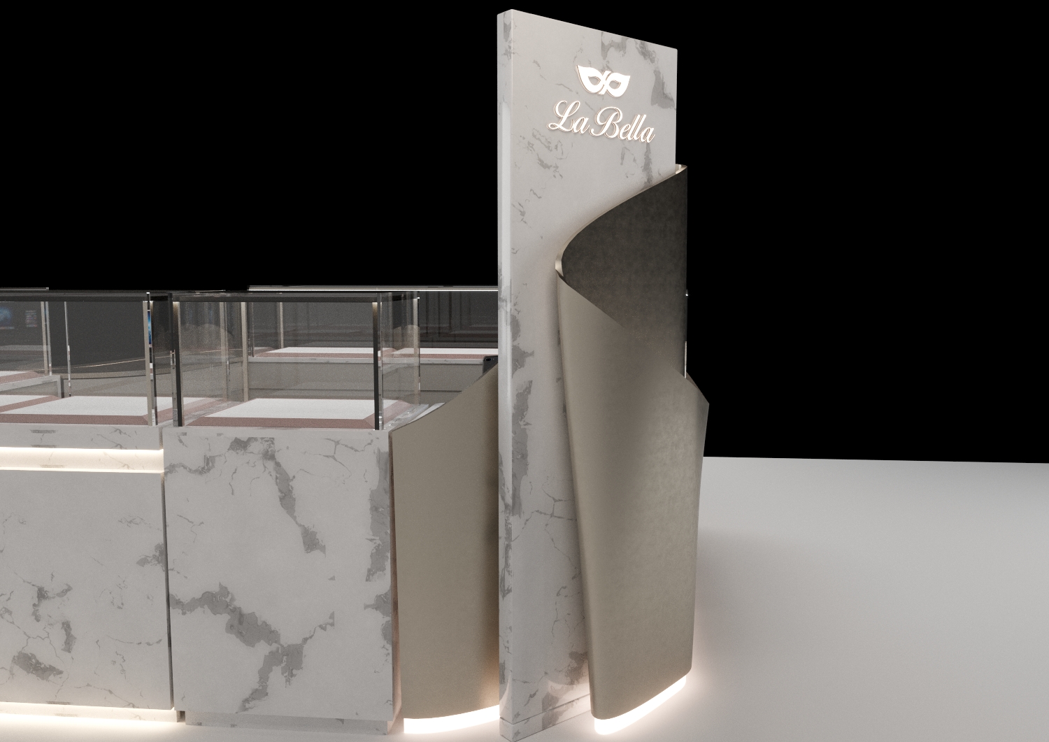 La Bella Sales Stand - Zen Studio Interior ArchitectsZen Studio ...