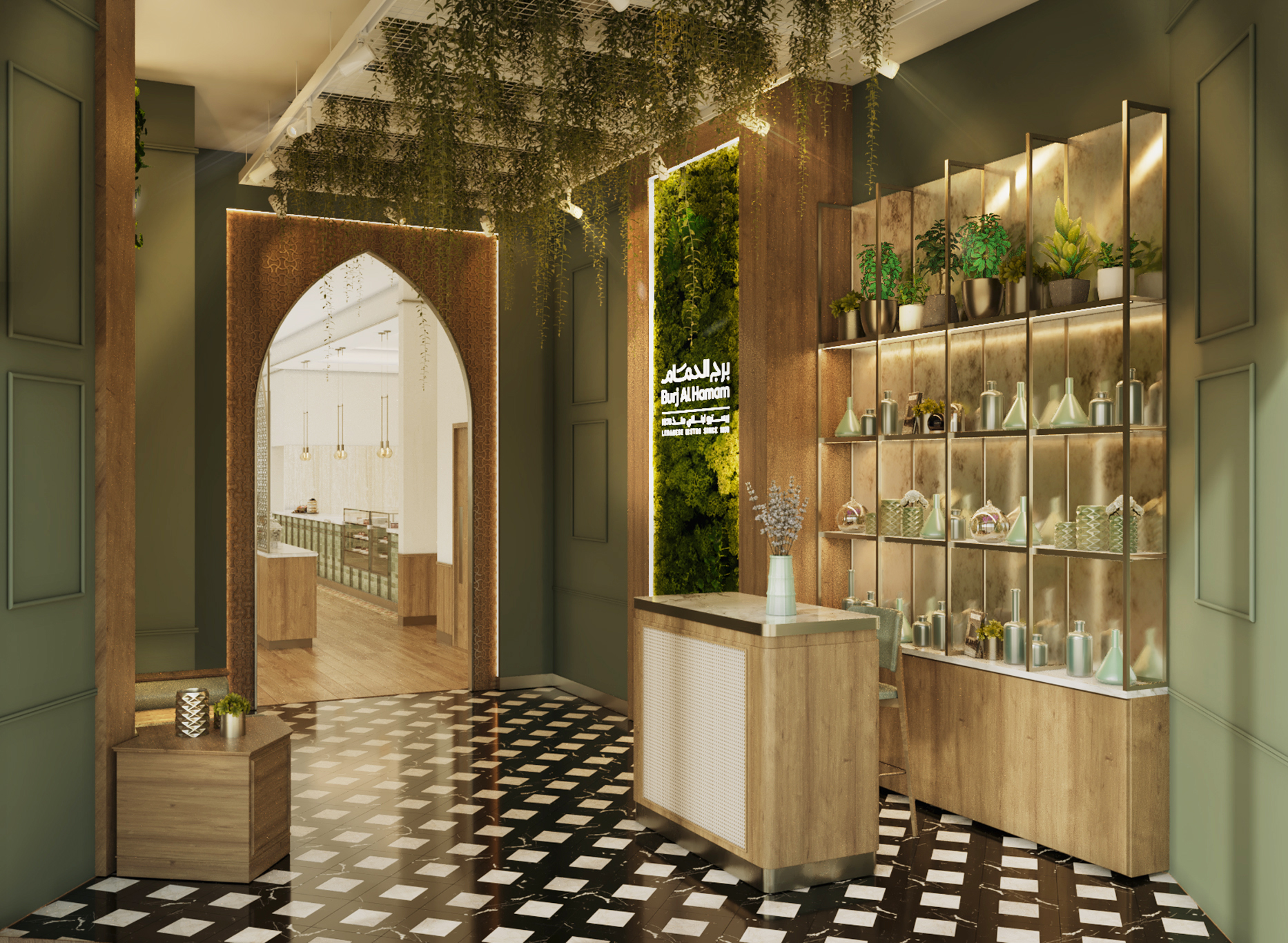 Burj Al Hamam - Riyadh Park - Zen Studio Interior ArchitectsZen Studio Interior Architects